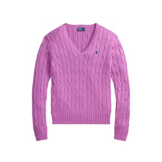 Ralph Lauren Cable-knit V-neck Sweater