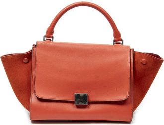 Celine Crossbody Bags - Small Trapeze - Gr. unisize - in Rot - f&uuml;r Damen