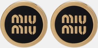 Miu Miu Boucles doreilles &agrave; logo