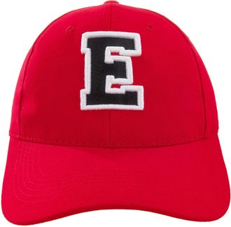 4sold Unisex Jungen MSdchen MYtze Baseball Rot Cap Marineblau Hut Kinder Kappe Alphabet A-Z Gestickt in der EU (E)