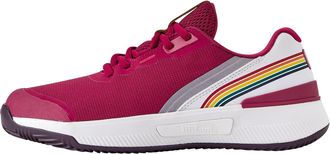 Wilson Damen Intrigue PRO Clay RG Tennisschuh, Beaujolais/White/Plum Perfect, 36 2/3 EU