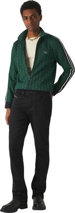 Lacoste Paris Trainingsjacke f&uuml;r Herren, Durchgehender Rei&szlig;verschluss (Blau/Gr&uuml;n)