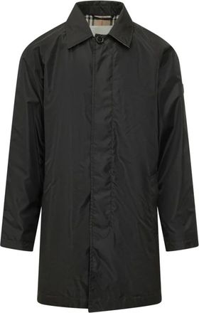 Burberry Homme, Manteaux, Noir, Taille: XL Ridgewood Car Coat