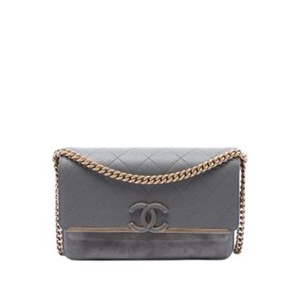 Chanel Pre-owned Lady Coco Umh&auml;ngetasche - - Pre-owned - Damen - Grau - ONE SIZE