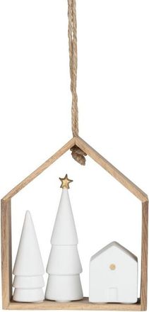 Räder Häuschen Waldhütte 9x3,5x10,5cm