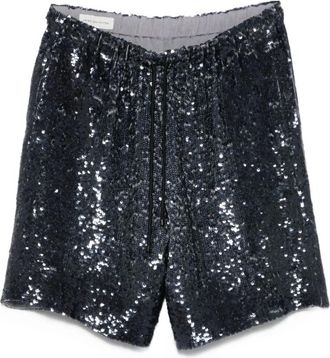 Dries Van Noten Homme, Shorts, Bleu, Taille: S Piperi Shorts