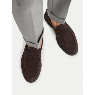 HUGO BOSS Mokassins BOSS Sienne 50568763 Dunkelbraun