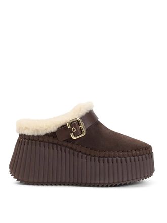 Chlo&eacute; Mules - Braun