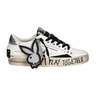 Crime London Femme, Chaussures, Blanc, Taille: 40 EU Sk8 Deluxe