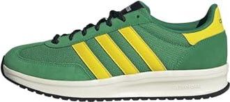 adidas Homme Run 70S 2.0 Shoes, Green/Yellow/Off White, 46 2/3 EU