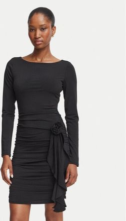 Guess Coctailkleid W6BK19 K6104 Schwarz Slim Fit