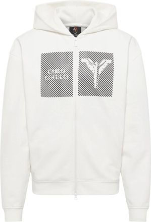 Carlo Colucci Homme, Sweatshirts et sweats &agrave; capuche, Blanc, Taille: XL Vestes