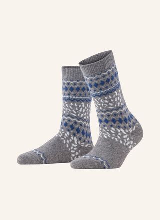 Falke Socken Cosy Wool grau