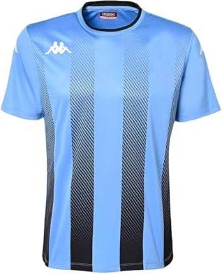 Kappa Homme Bugo T-Shirt, Bleu Clair, Noir, L EU