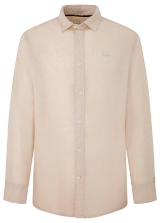 Pepe Jeans London Herren Paytton Hemd, Beige (Base Beige), XXL