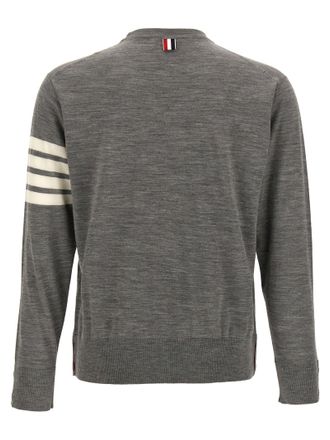 Thom Browne 4 Bar Sweater - Grey