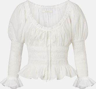 D&ocirc;en D&ocirc;en Top Baptisia aus Baumwoll-Voile