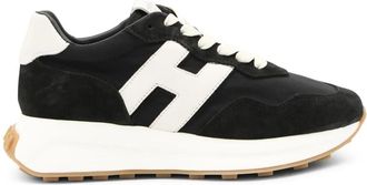 Hogan Low-Top Sneaker - Black And White Leather Sneakers - Gr. 37,5 (EU) - in Schwarz - f&uuml;r Damen