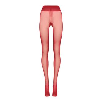 Wolford Collant Individuel 20 Deniers - Femme - Sous-v&ecirc;tements - Rouge - Taille: 36 FR