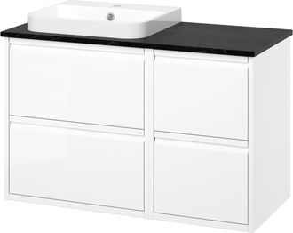 IKEA &Auml;NGSJ&Ouml;N / BACKSJ&Ouml;N Waschbeckenschrank/Waschbecken