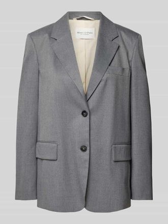Marc O'Polo Relaxed Fit Boyfriend Blazer mit Schurwoll-Anteil