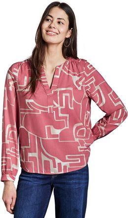 Street One Damen A345444 Bedruckte Tunika, Sugar Coral, 34 EU