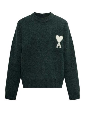 Ami Pull Col Rond - Vert