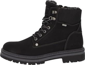 Tom Tailor Homme 4285101 Botte mi-Mollet, Noir, 42 EU