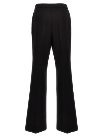Moschino Womens Black Viscose Dress Pants