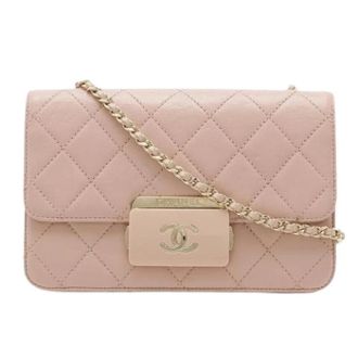 Chanel Pre-owned Matelasse Schultertasche - - Pre-owned - Damen - Rosa - ONE SIZE