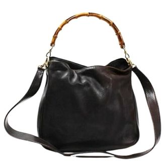 Gucci Sac bandouli&egrave;re vintage Pre-owned - Femme - Pre-owned - Brun - Taille: ONE Size