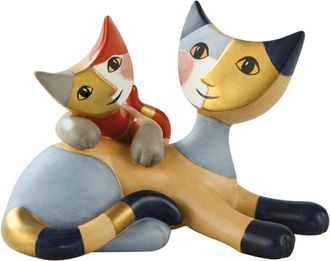 GOEBEL Ella e Rolfo Figur, Biskuitporzellan, bunt, 14.5 x 13.0 x 9.5 cm