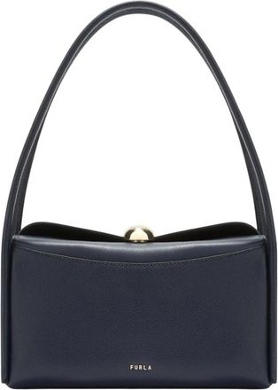 Furla Femme, Sacs, Bleu, Taille: ONE Size Nicole Boston Shoulder Bag