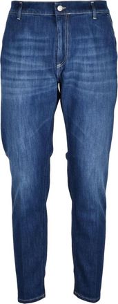 Dondup Homme, Jeans, Bleu, Taille: W32 Jeff Carrot Fit Jeans