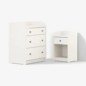 IKEA HAUGA Schlafzimmerm&ouml;bel 2er-Set