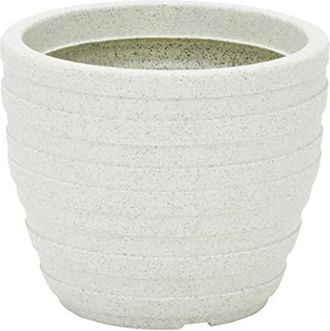 Tramontina Pflanztopf INCA, Übertopf aus Kunststoff, Farbe Marmor, Ø 46,5 x Höhe 38 cm, Volumen 38 Liter