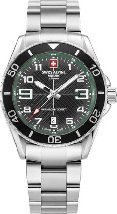 Swiss Alpine Military unisex, Accessoires, Gris, Taille: ONE Size Montre de plong&eacute;e pour homme Raptor 7029.1134