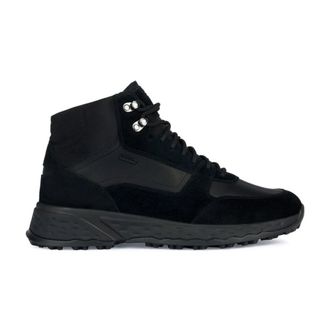 Geox Schwarze ABX Sport Sneakers - - Shoes - Herren - Schwarzk - 41 EU