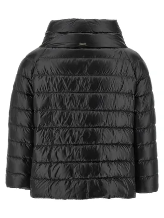 Herno Womens Black Polyamide Full-Length Jacket Clothing