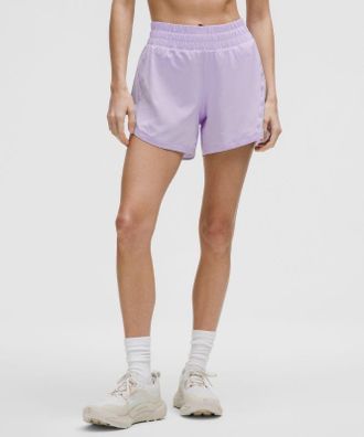 lululemon Track That Shorts mit Liner und hohem Bund für Frauen - 13 cm - Größe 12 in Lavender Frost