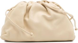 Bottega Veneta Hobo Bags - Lambskin The Mini Pouch Crossbody - Gr. unisize - in Braun - für Damen