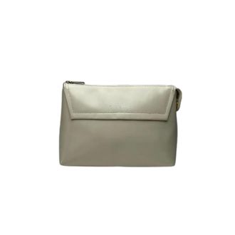 Loewe Pre-owned Leder Clutch - - Pre-owned - Damen - Wei&szlig; - ONE SIZE
