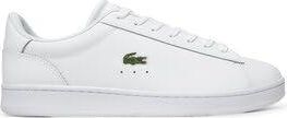 Lacoste Baskets pour homme (Officiel) CARNABY SET 224 6 SMA, blanc, 25.5 cm