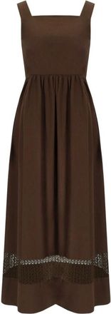 Max Mara Femme, Robes, Brun, Taille: 44 FR Gola Dress