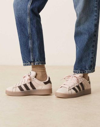adidas Originals Campus 00s - Baskets - Rose clair/marron