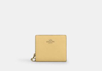 Coach Portemonnaie Mit Druckknopf Und Anh&auml;nger