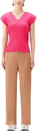 Issey Miyake Pleats Please Blouse - Pink