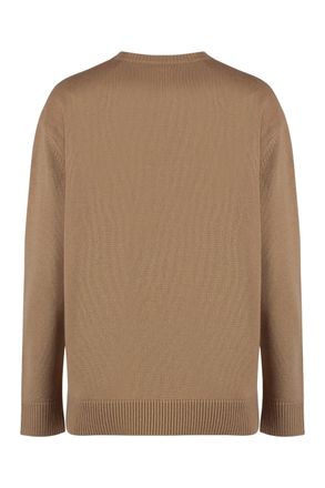 Max Mara Womens Plata Wool And Cashmere Sweater Camel