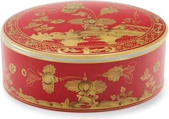 Ginori 1735 unisex, Accessoires, Rouge, Taille: ONE Size Oggetti Scatola Rotonda Coperchio cm 13