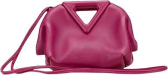 Bottega Veneta Porte-monnaie Point Pre-owned - Femme - Pre-owned - Rose - Taille: ONE Size
